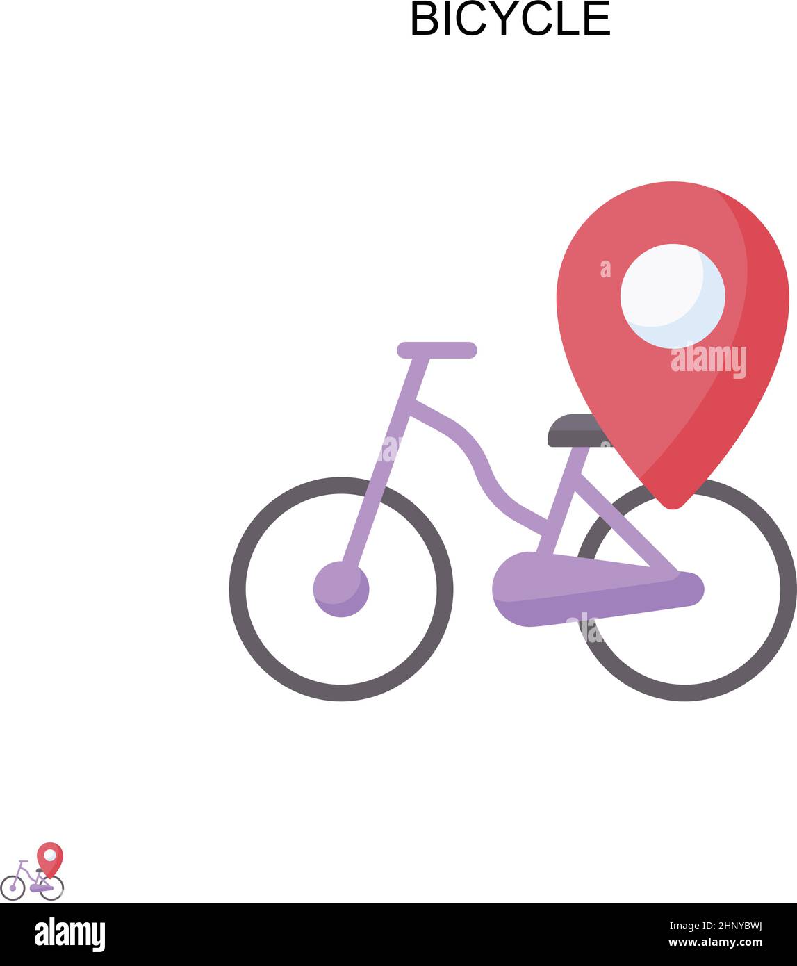 Silhouette woman and bicycle Stock Vector Images - Alamy