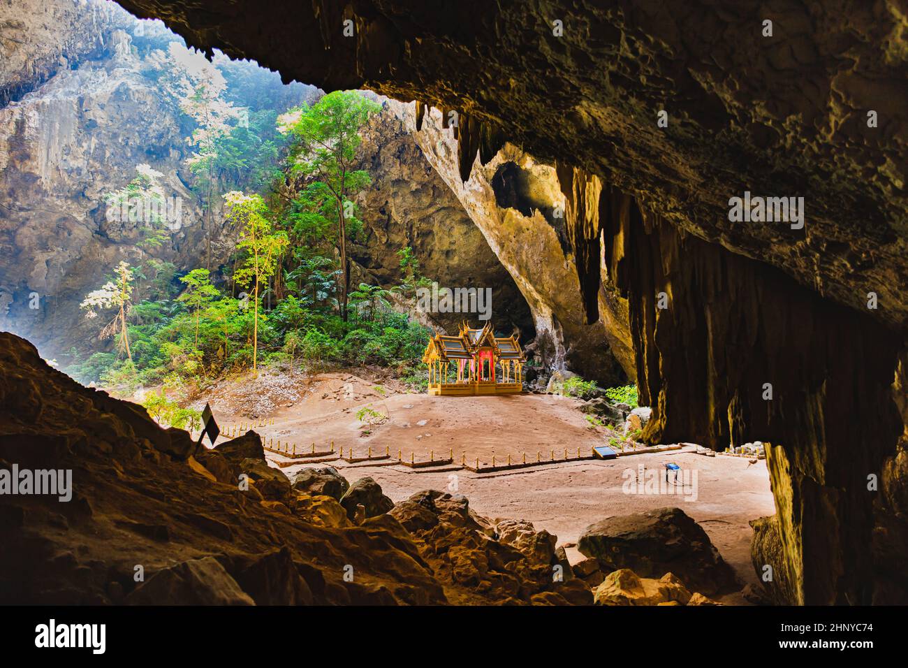 Phraya Nakhon Cave Khao Sam Roi Yot near Hua Hin Prachuab Khiri Khan ...