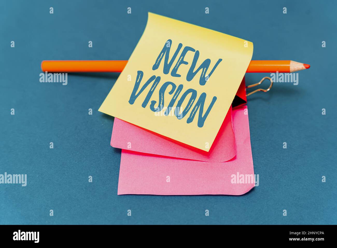 Text showing inspiration New Vision, Word Written on seeing some future ...