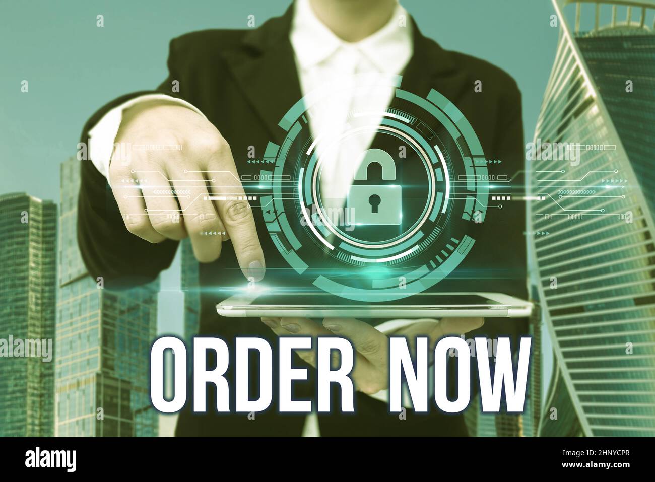 Handwriting text Order Now, Business concept confirmed request by one ...