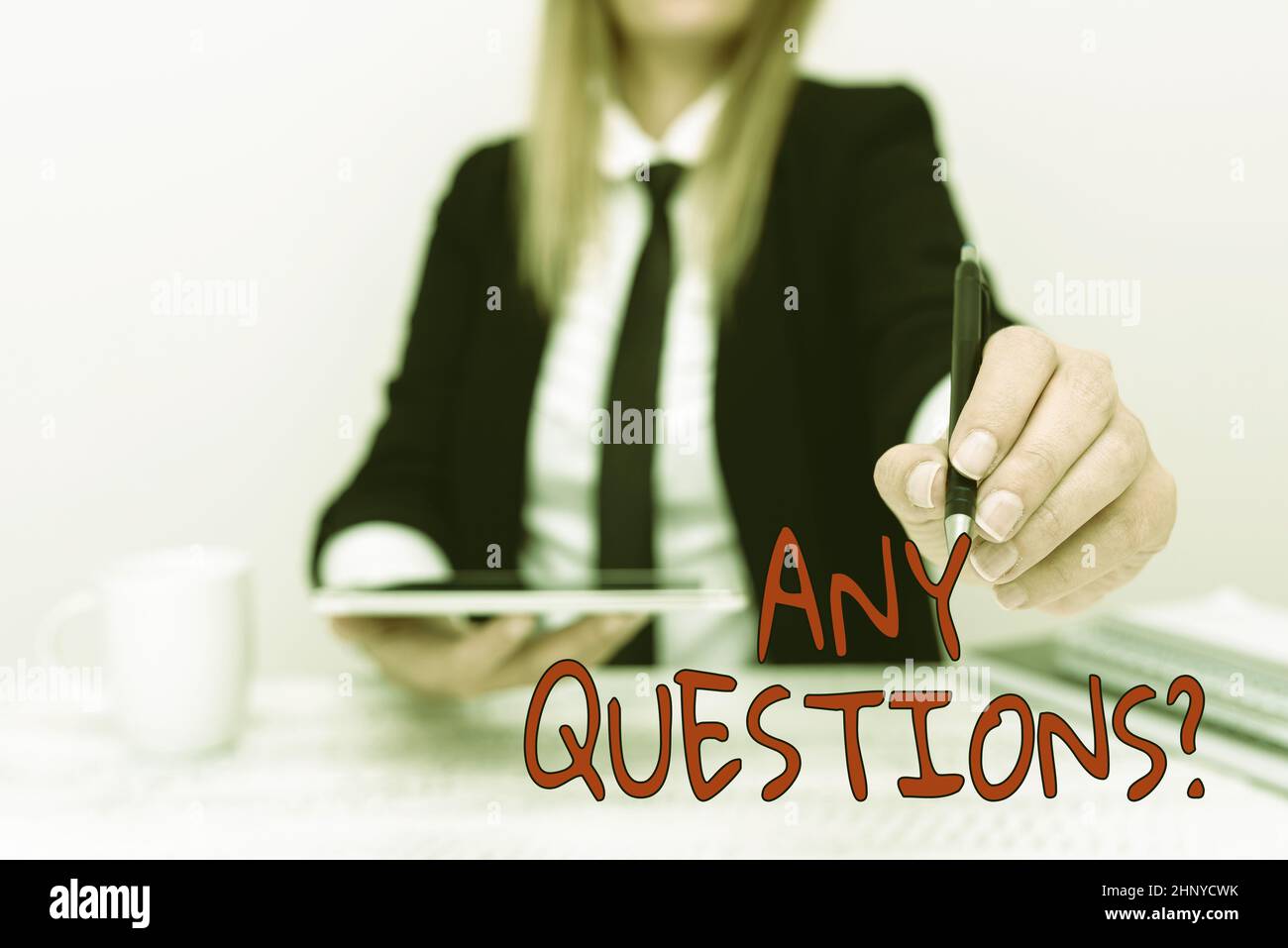 Conceptual caption Any Questions Question, Word Written on you say ... Conceptual caption Any Questions Question, Word Written on you say ...