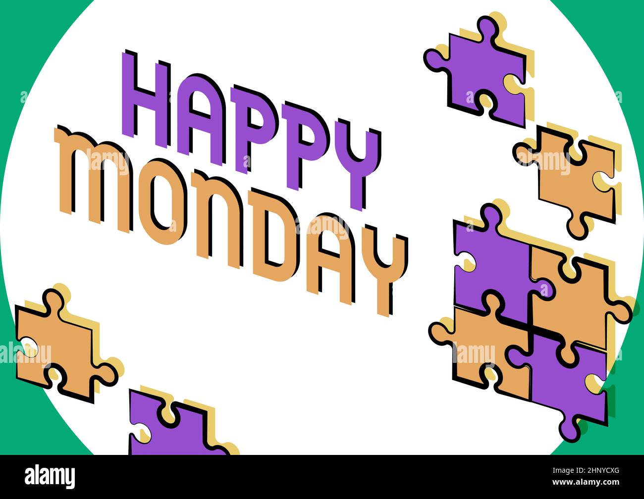 Conceptual display Happy Monday, Business approach telling that person ...