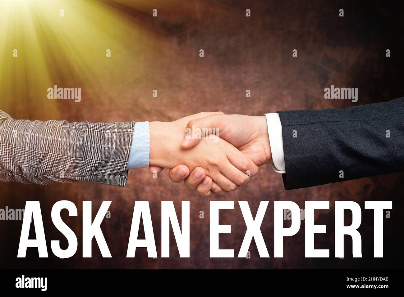 Handwriting text Ask An Expert, Business idea confirmation that have ...