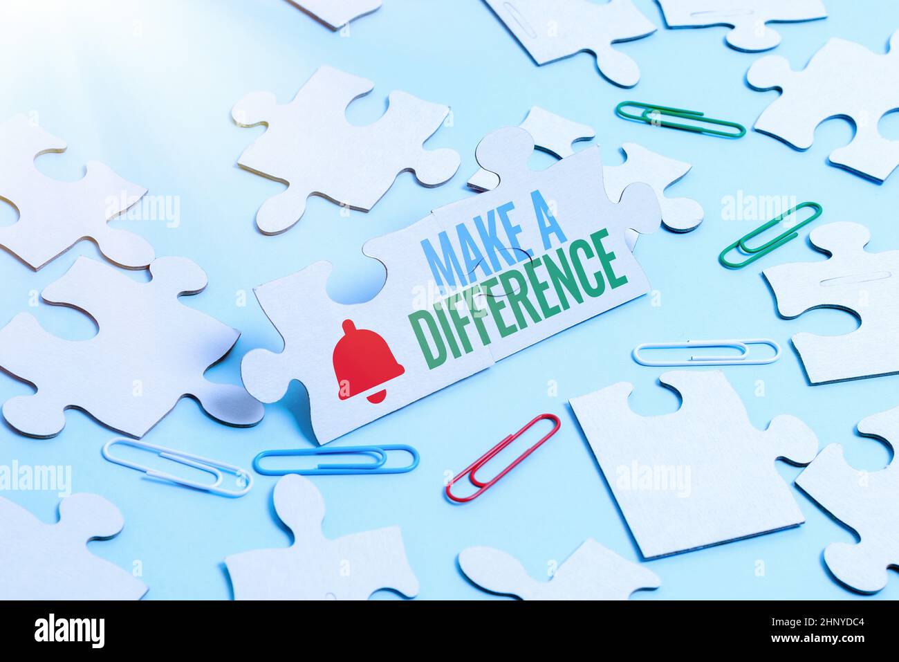 Text showing inspiration Make A Difference, Concept meaning have ...