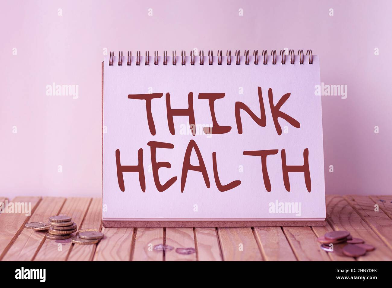 Writing displaying text Think Health, Conceptual photo state of ...