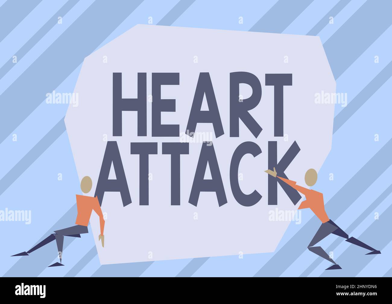 Text showing inspiration Heart Attack, Internet Concept sudden ...