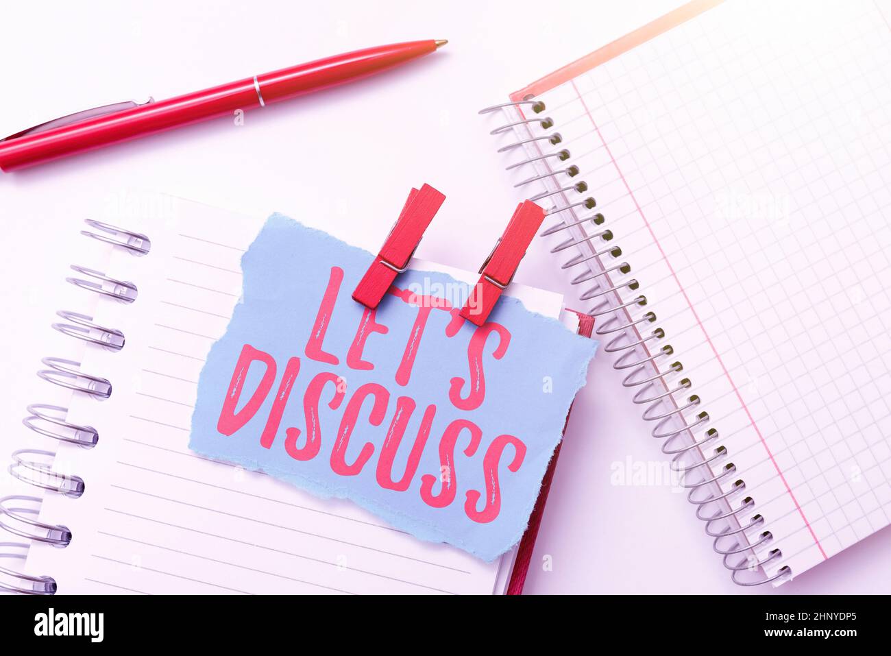 Handwriting text Let S Discuss, Business showcase asking someone to ...