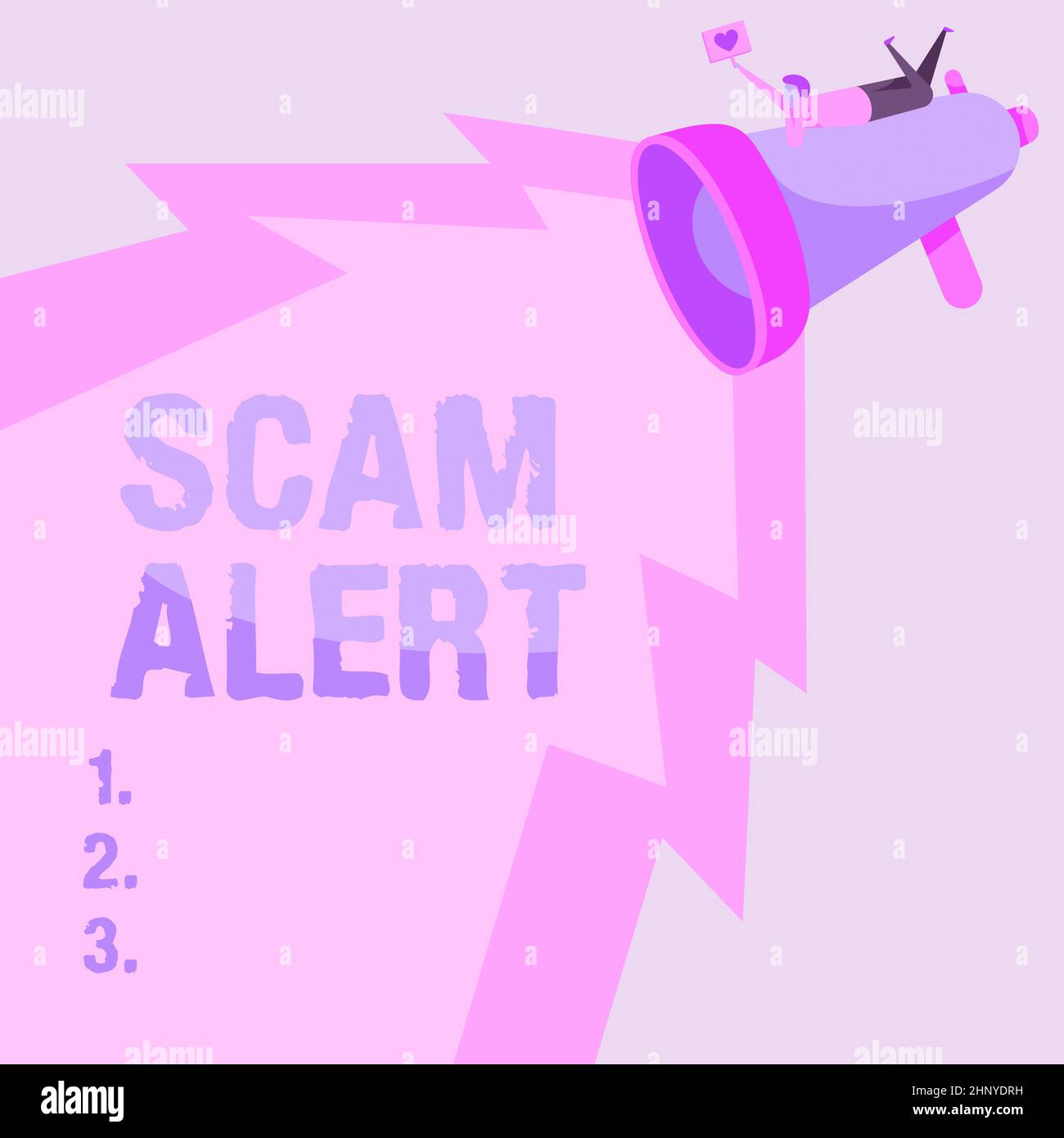 Hand writing sign Scam Alert, Business concept warning someone about ...