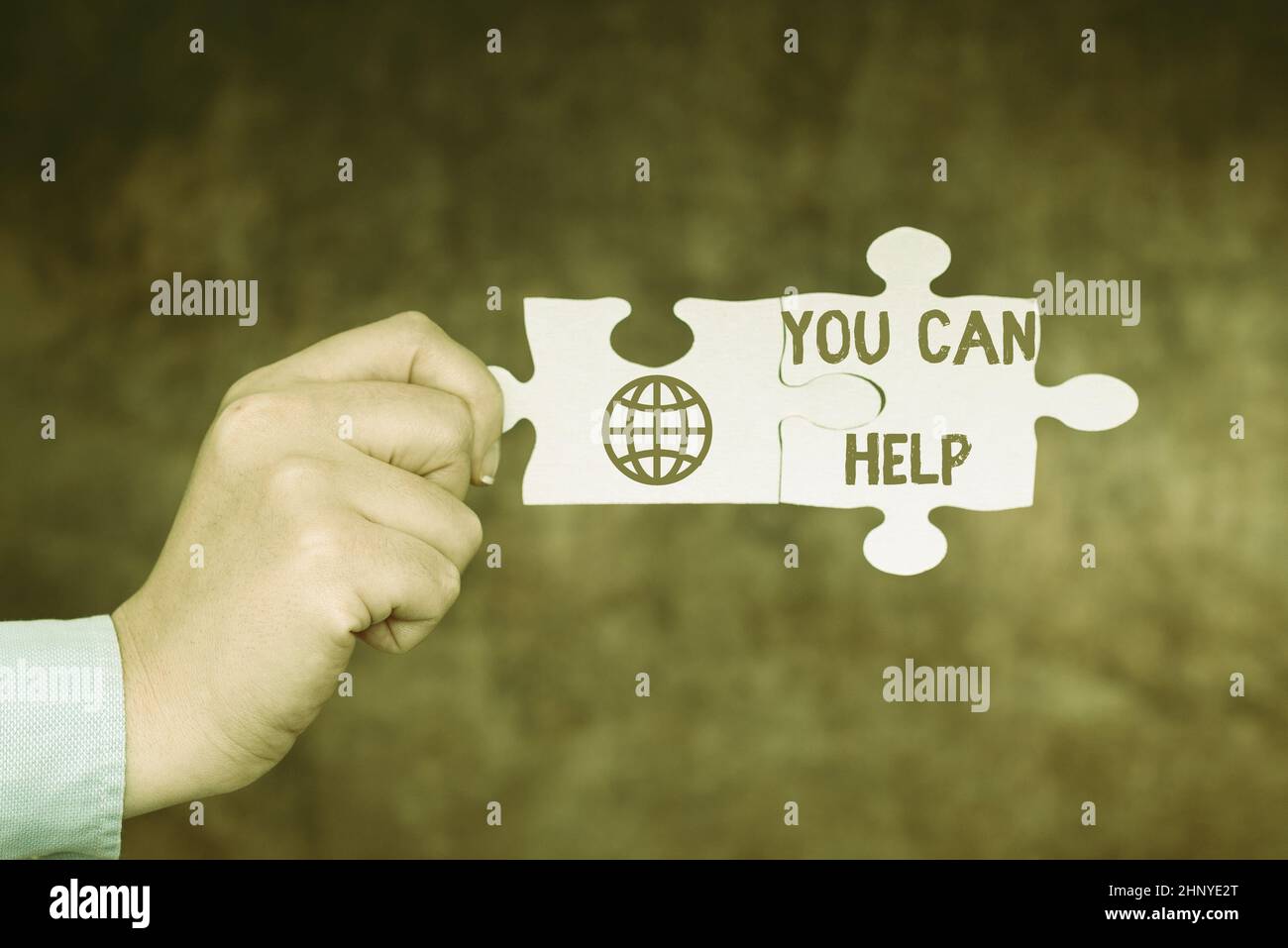 Text showing inspiration You Can Help, Word for do something official ...