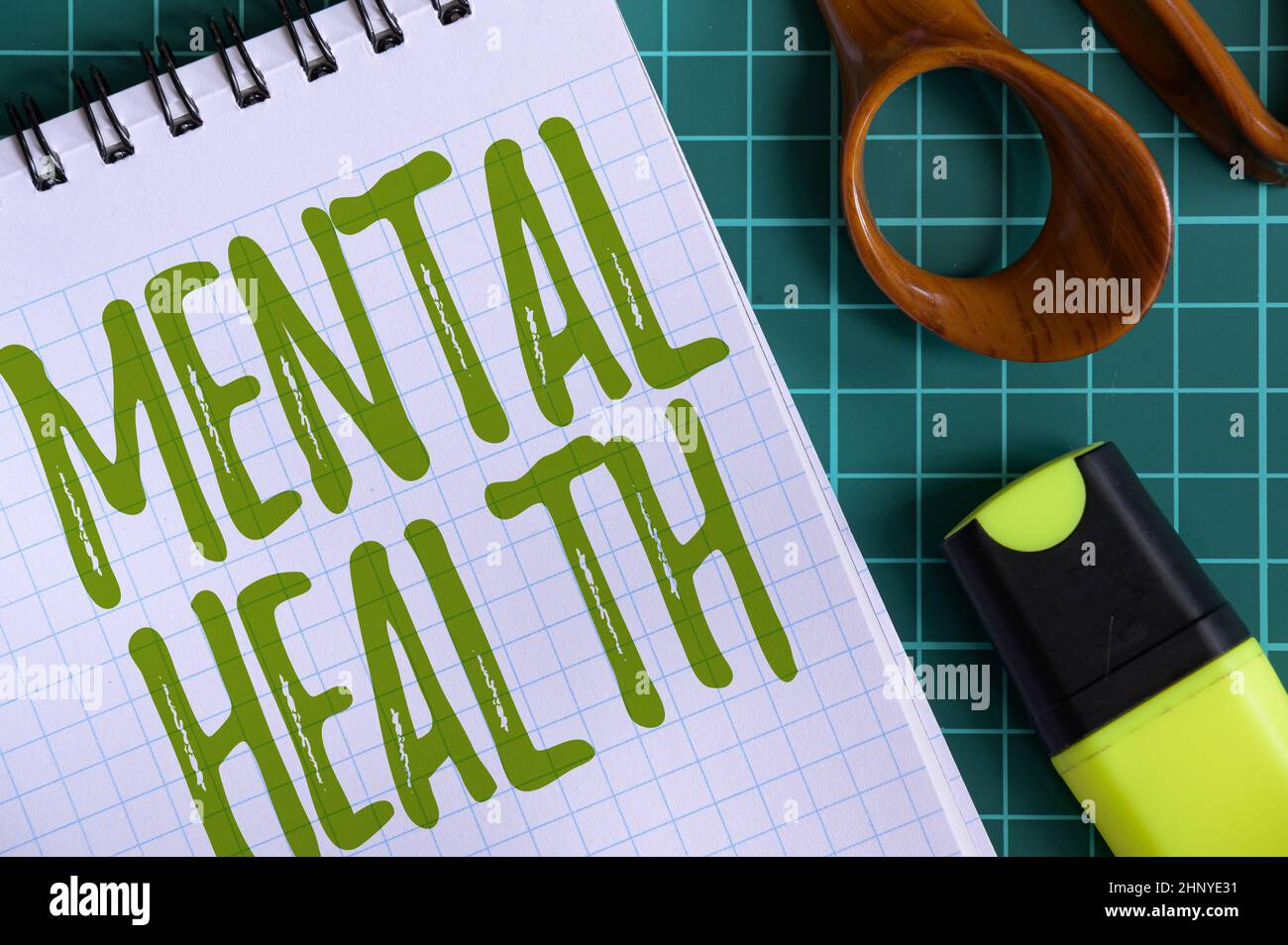 Sign displaying Mental Health, Conceptual photo persons condition ...