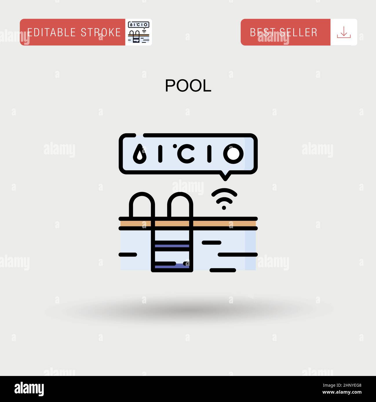 Resort pool party Stock Vector Images - Alamy