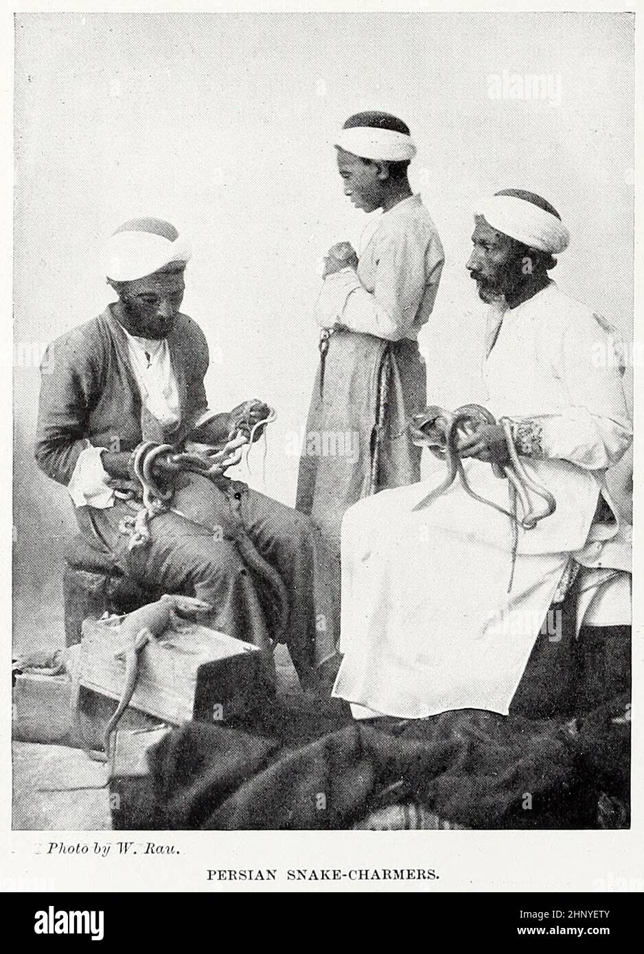 Persian Snake-charmers from The living races of mankind : a popular ...
