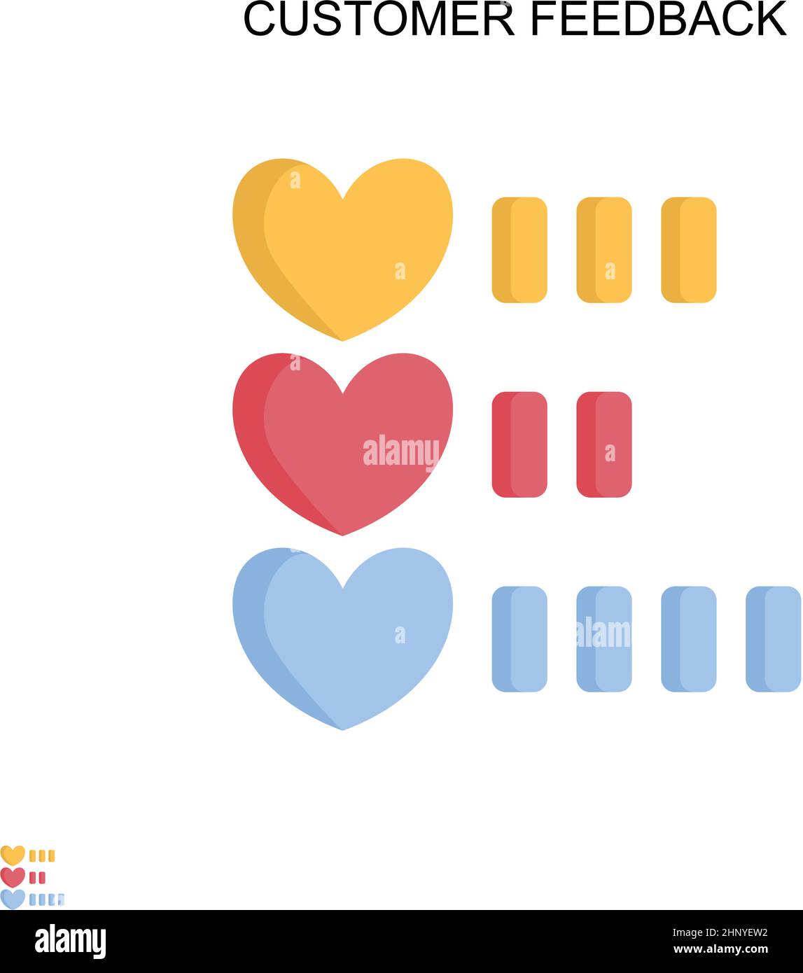 Customer satisfaction icon Stock Vector Images - Alamy