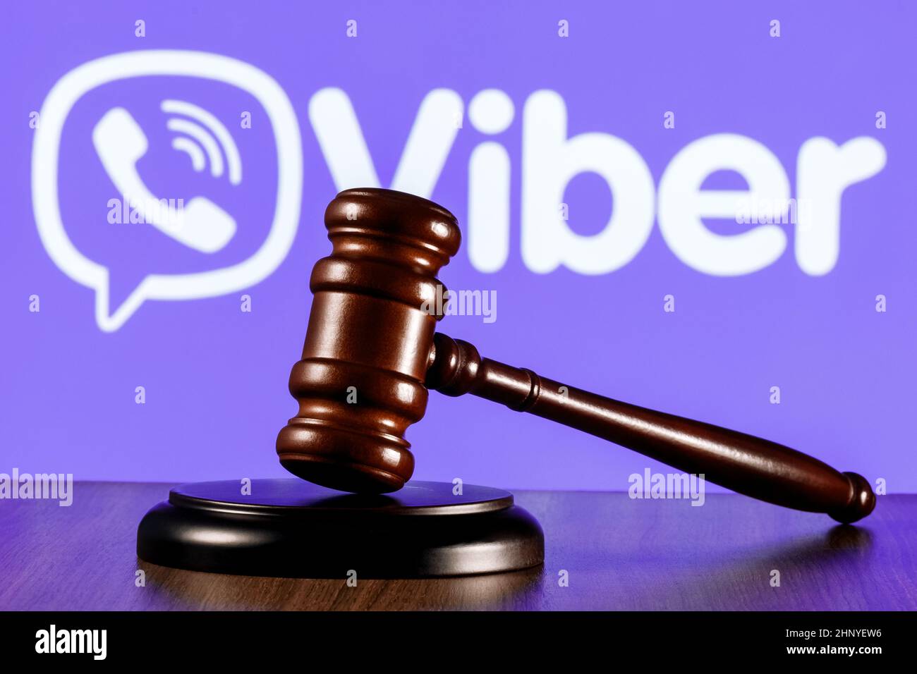 Viber logo hi-res stock photography and images - Alamy
