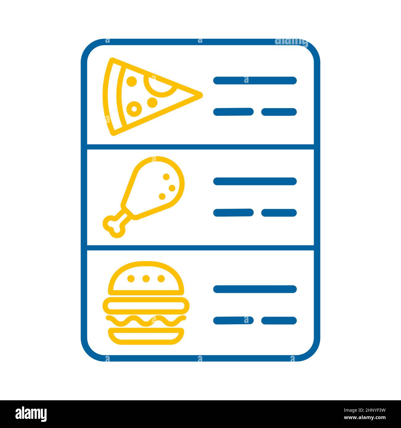 Chicken icon for apps Cut Out Stock Images & Pictures - Alamy