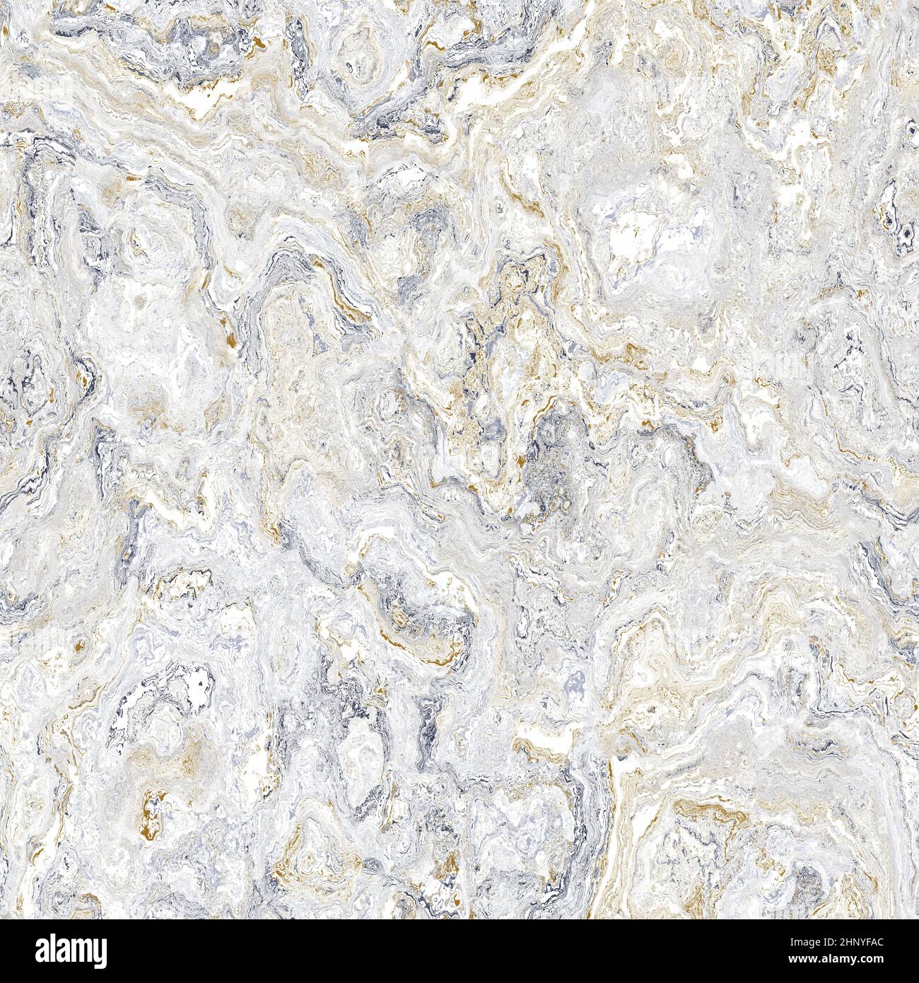 White tonal marbled seamless texture. Irregular pale ink blotch paint ...