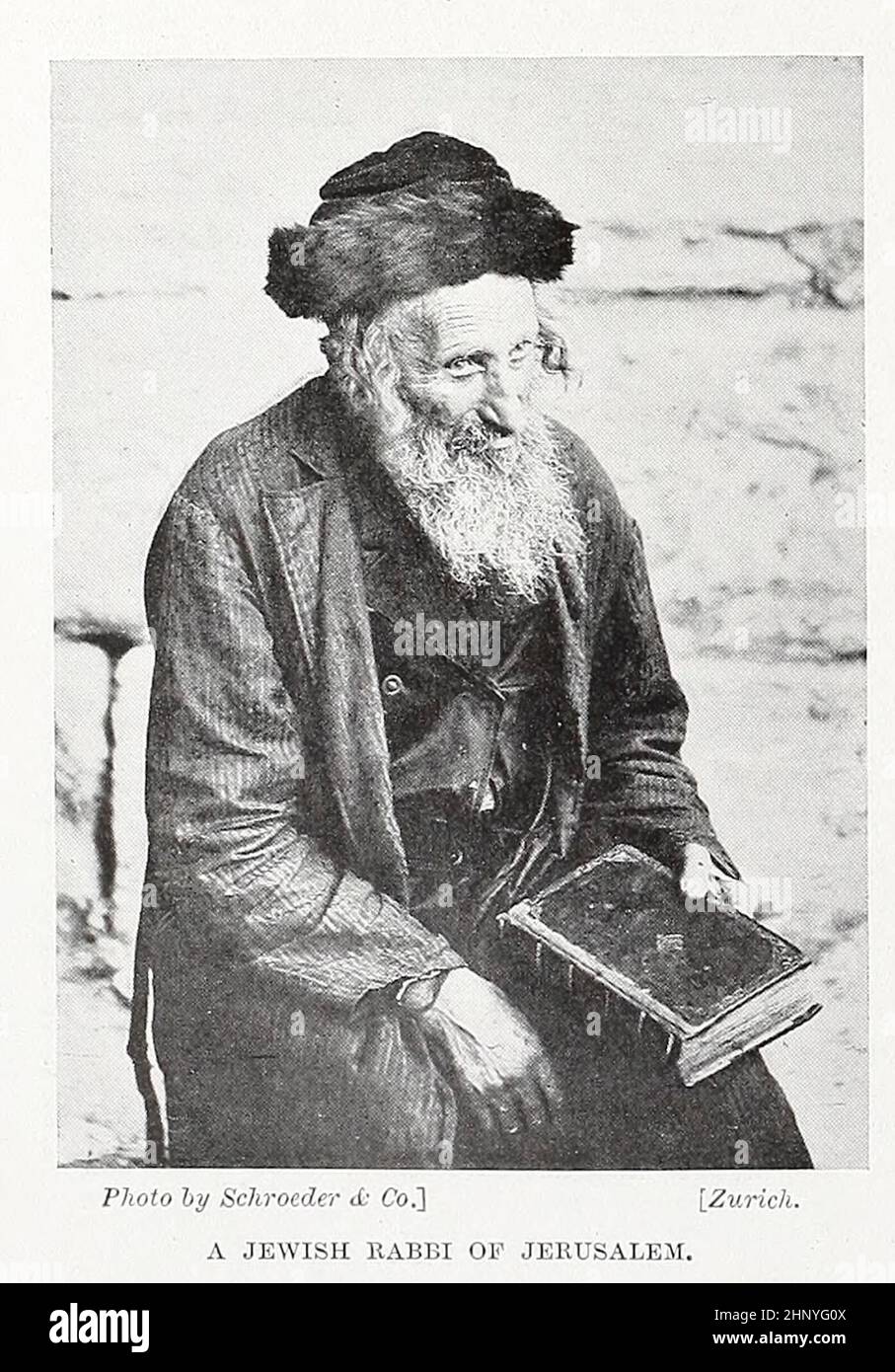 A Jewish Rabbi of Jerusalem from The living races of mankind : a ...