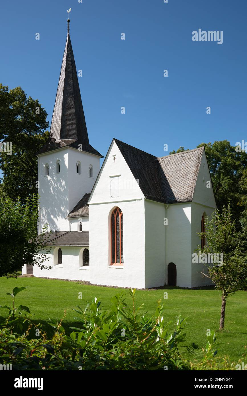 Medieval church of Wiedenest, Bergneustadt, Bergisches Land, Germany ...