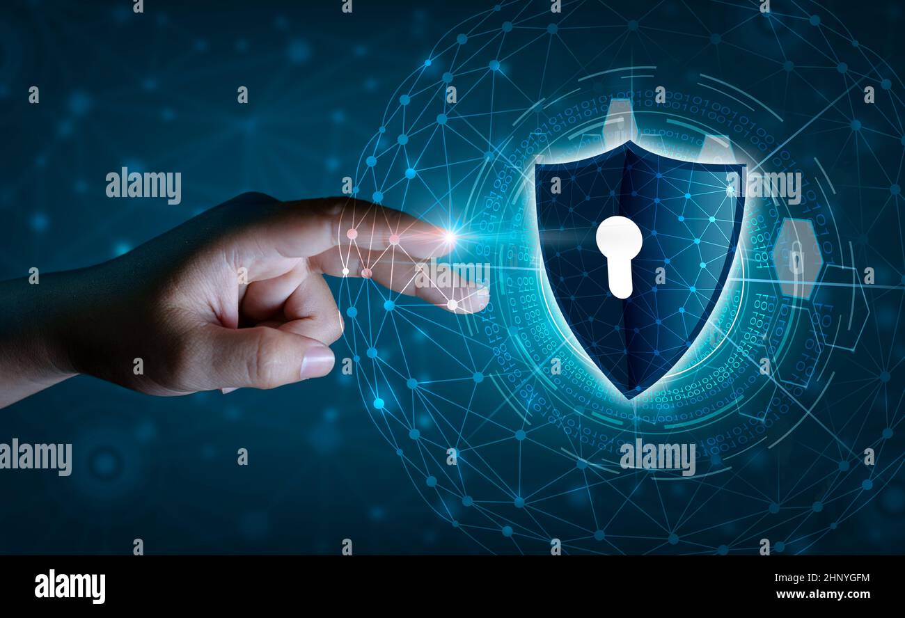 Earth polygon mesh planet World Businessmen shake hands to protect ...