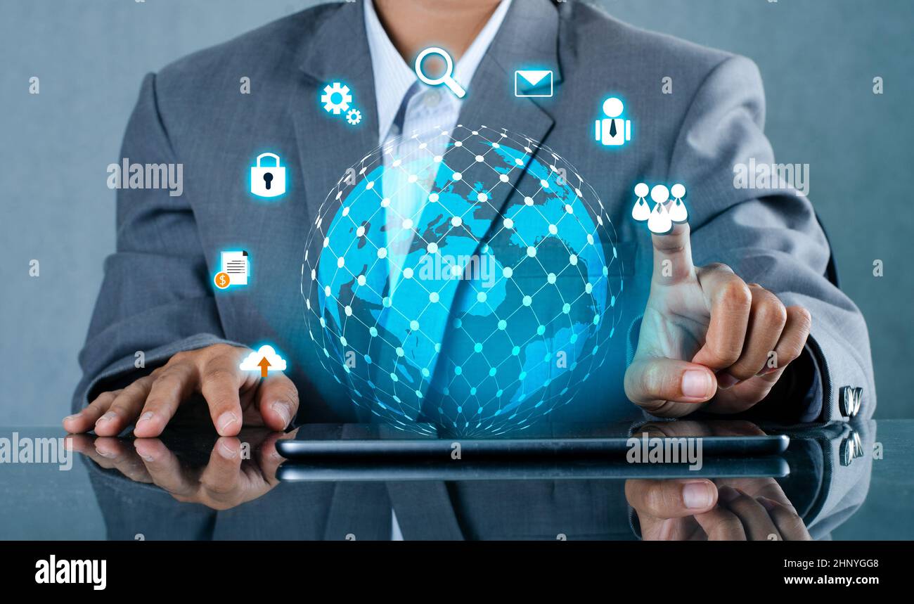 Smart Phones and Globe Connections Uncommon communication world ...