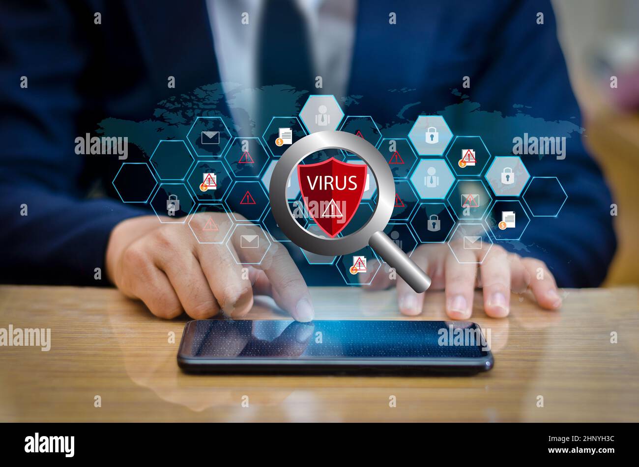 Computer protected firewall guard hi-res stock photography and images ...
