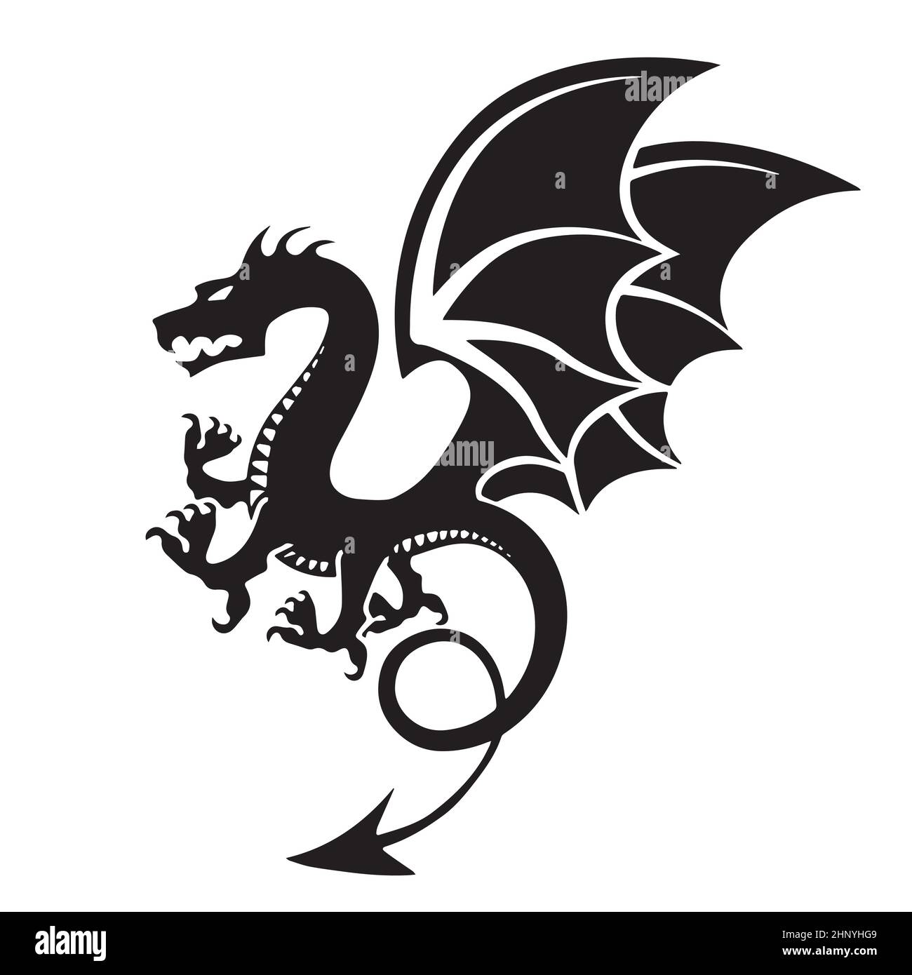 Chinese dragons myth Stock Vector Images - Alamy