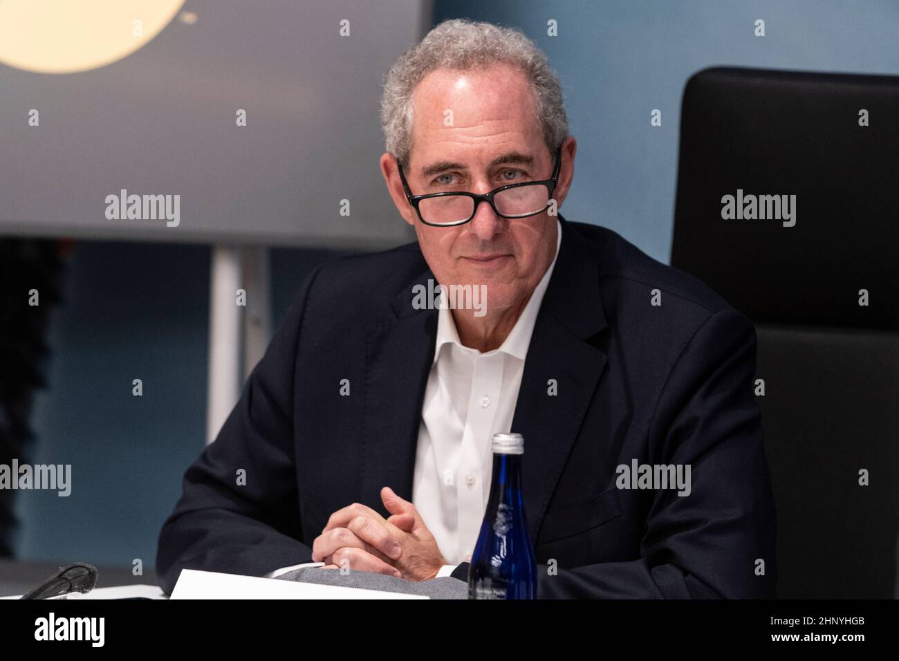 New York, NY - February 17, 2022: Mastercard Vice Chairman and ...