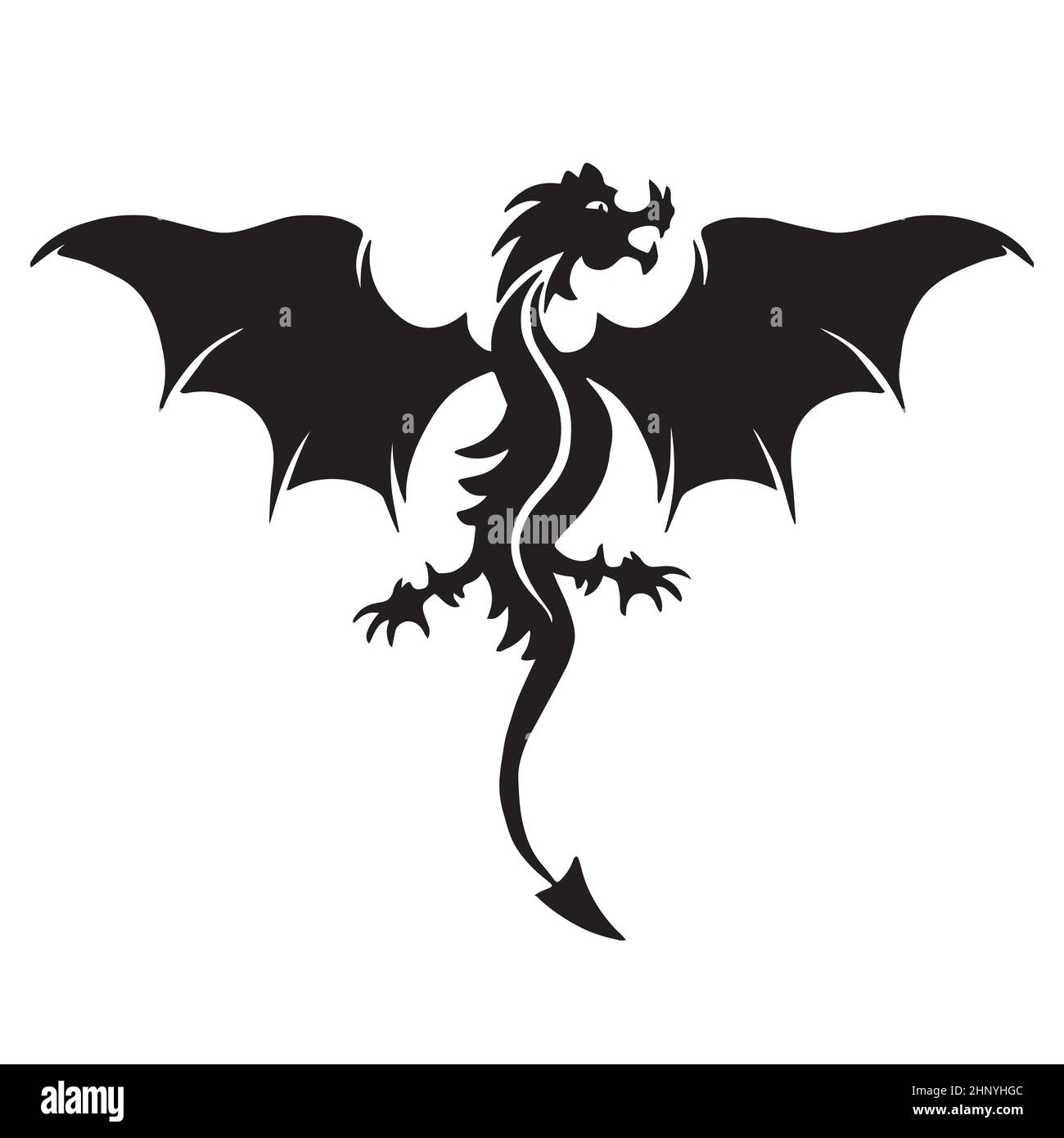 Chinese dragons myth Stock Vector Images - Alamy