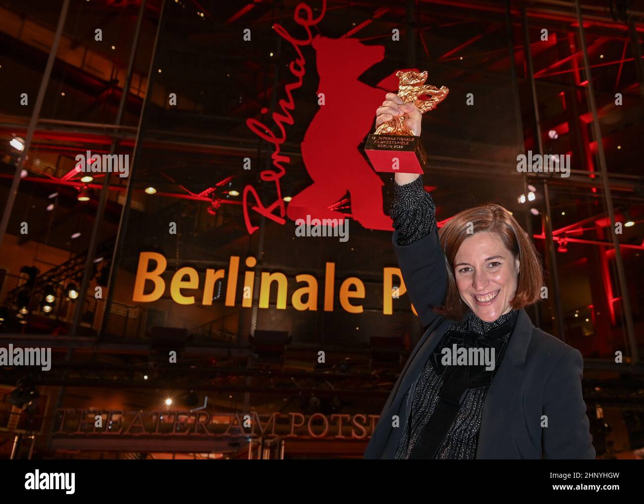 16 February 2022, Berlin: Spanish director and screenwriter Carla Simon ...