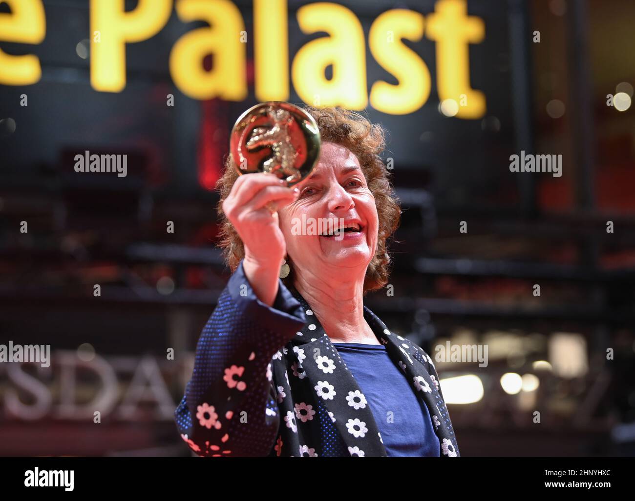 16 February 2022, Berlin: Austrian filmmaker Ruth Beckermann with the ...