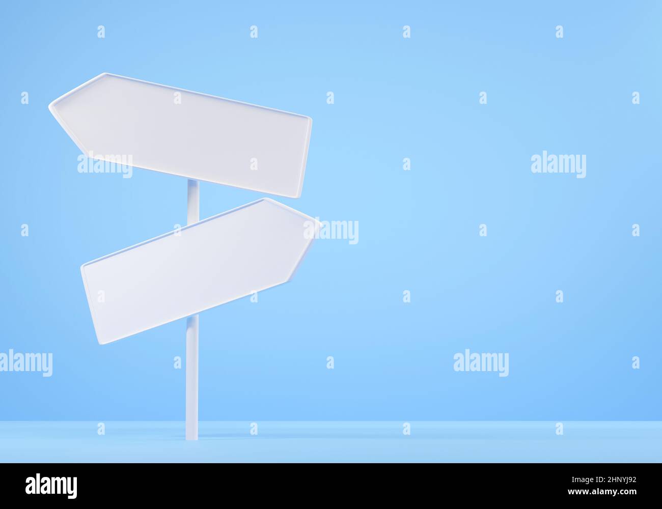 Sign directions blank road signs four arrows pointing different ...