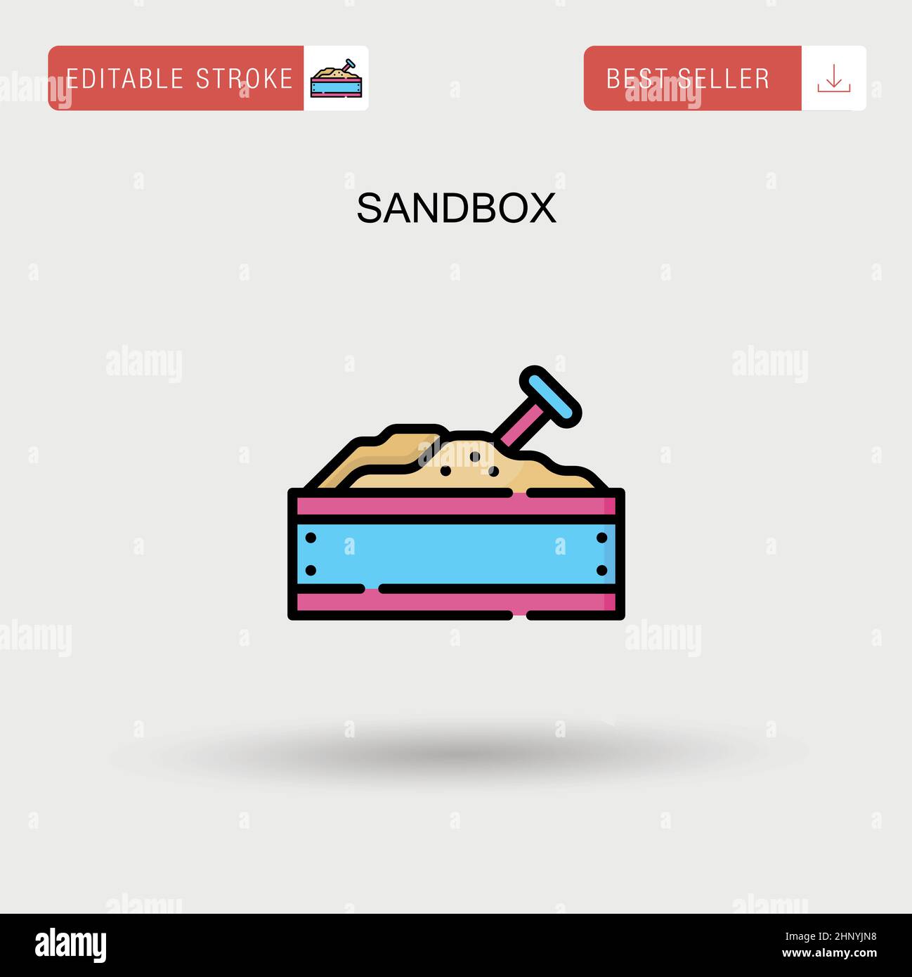 Bucket chain Stock Vector Images - Alamy