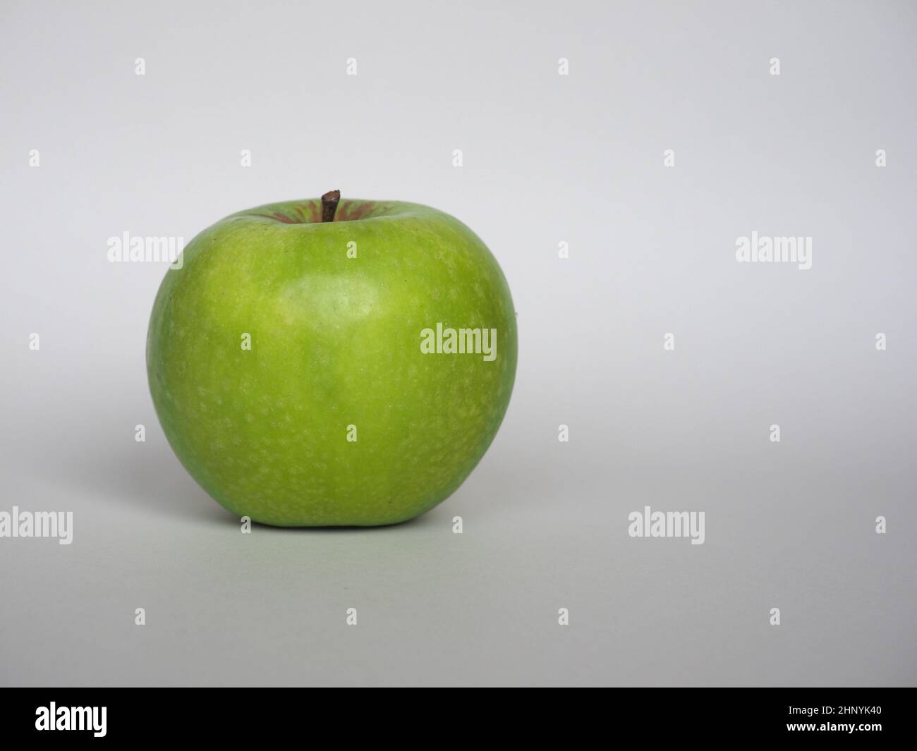 green Granny Smith apple (scientific name Malus domestica) vegetarian ...