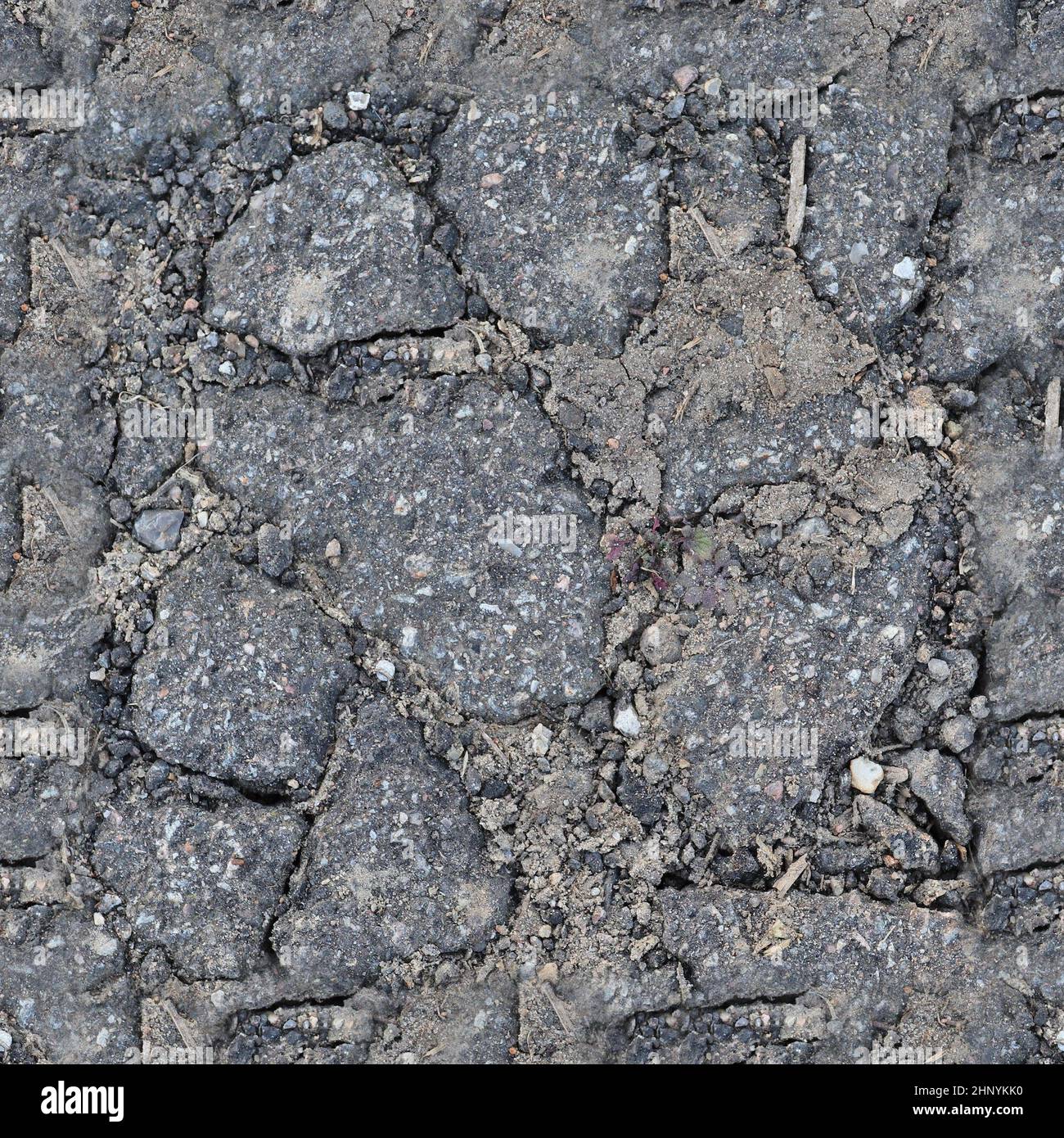 Detailed seamless texture of asphalt on a road in high resolution Stock ...