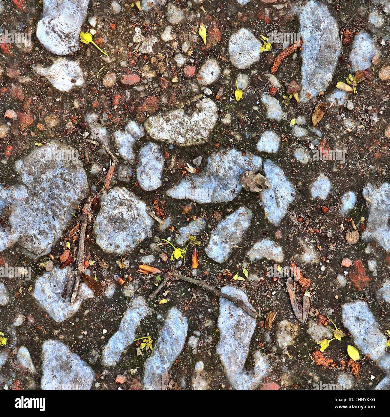 Photo realistic seamless texture pattern of gravel and pebble grounds ...