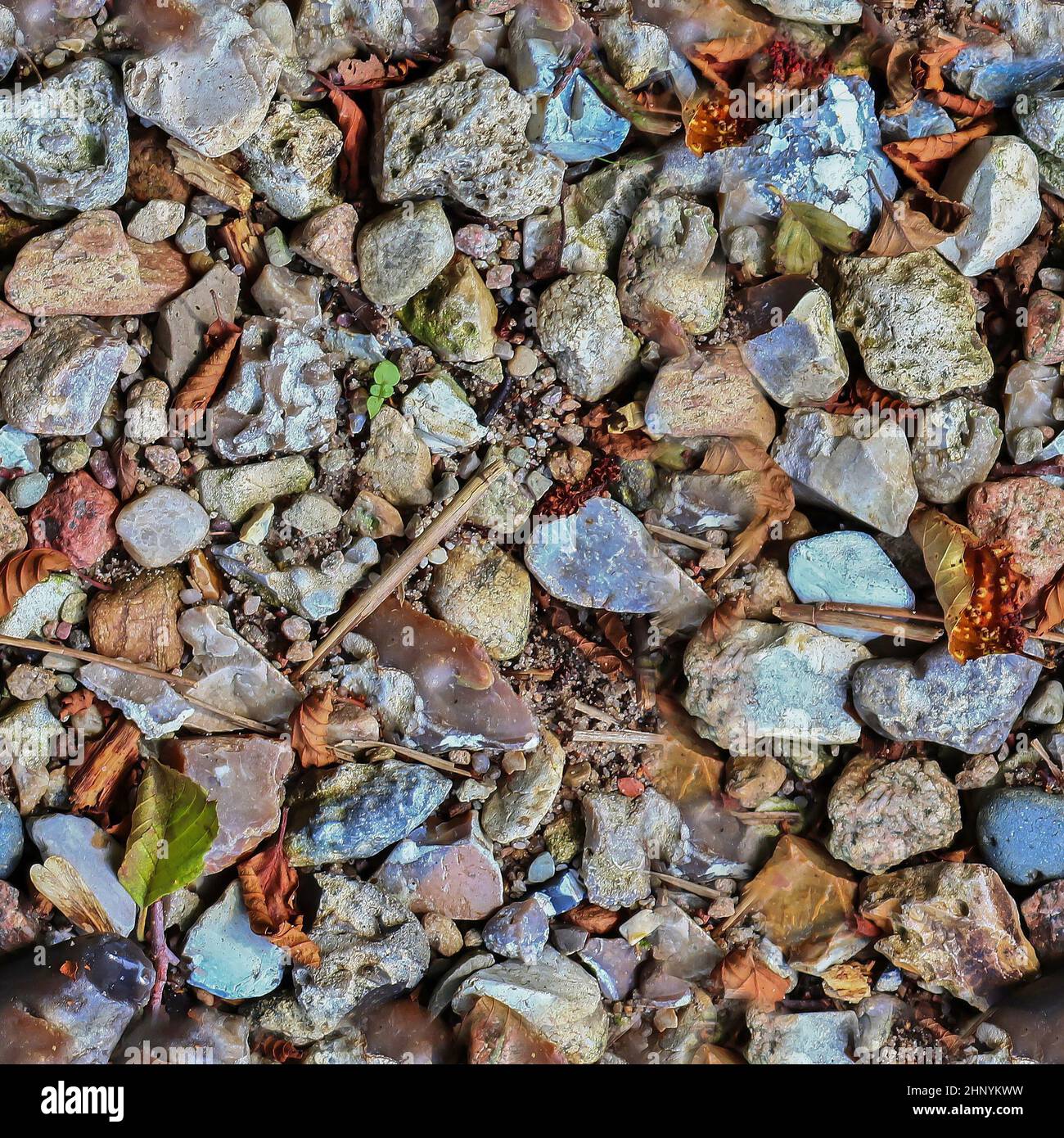 Photo realistic seamless texture pattern of gravel and pebble grounds ...