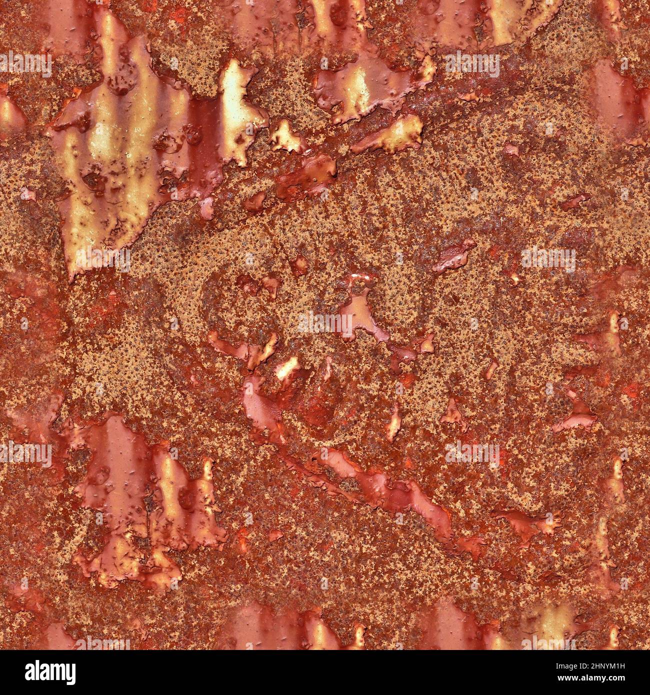 Photo realistic seamless texture pattern of rusty metal in high ...