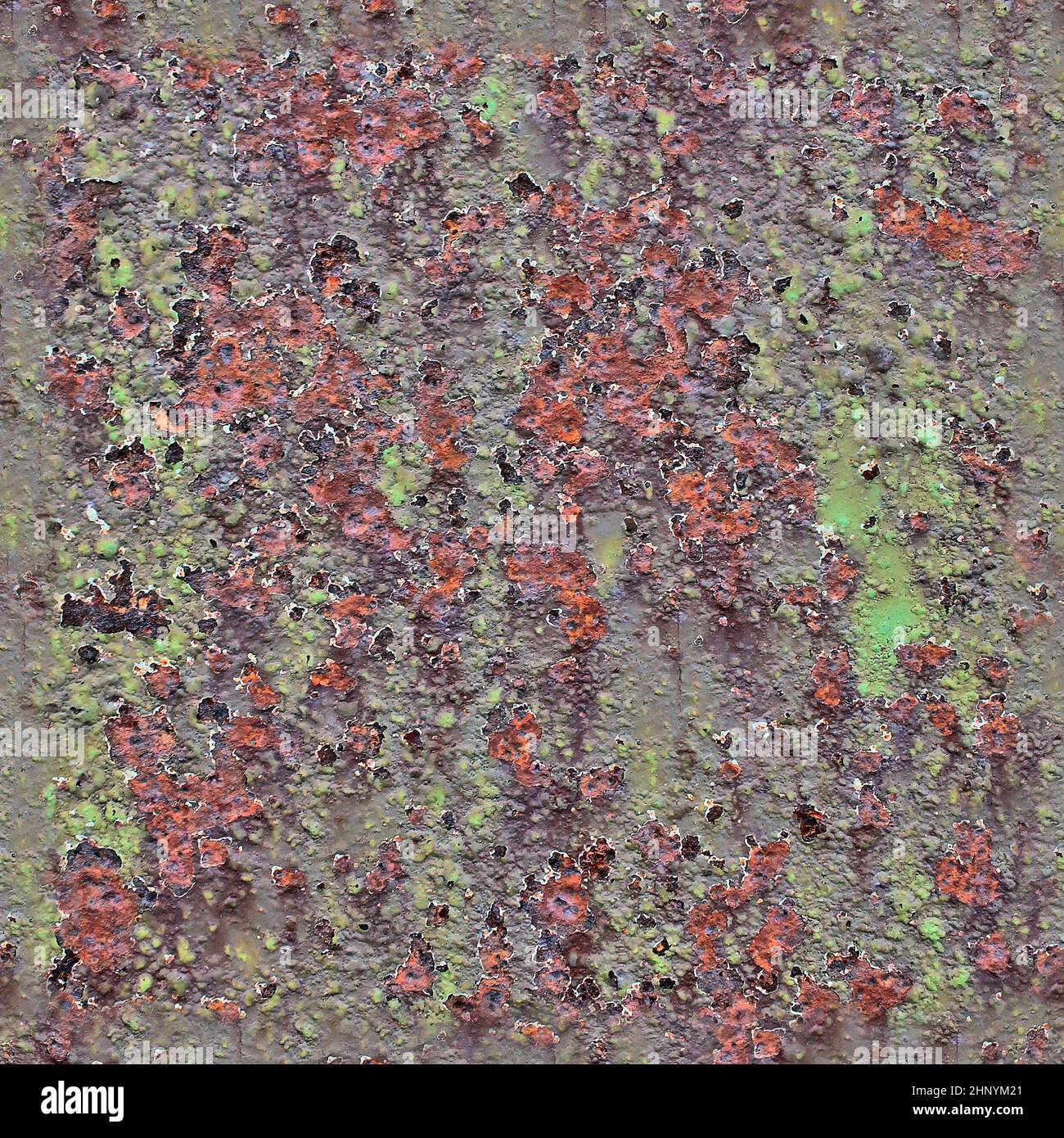 Photo realistic seamless texture pattern of rusty metal in high ...