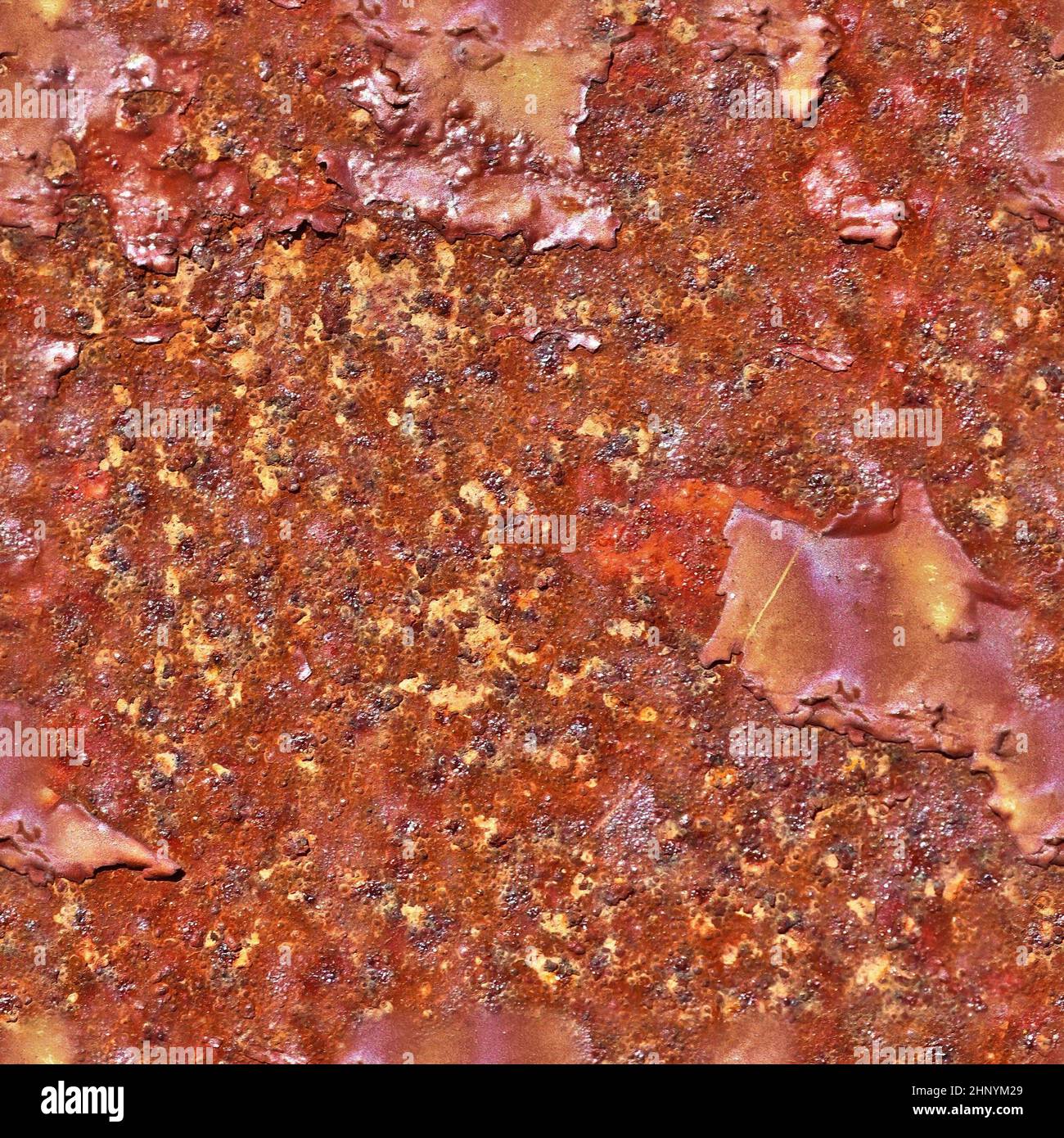 Photo realistic seamless texture pattern of rusty metal in high ...
