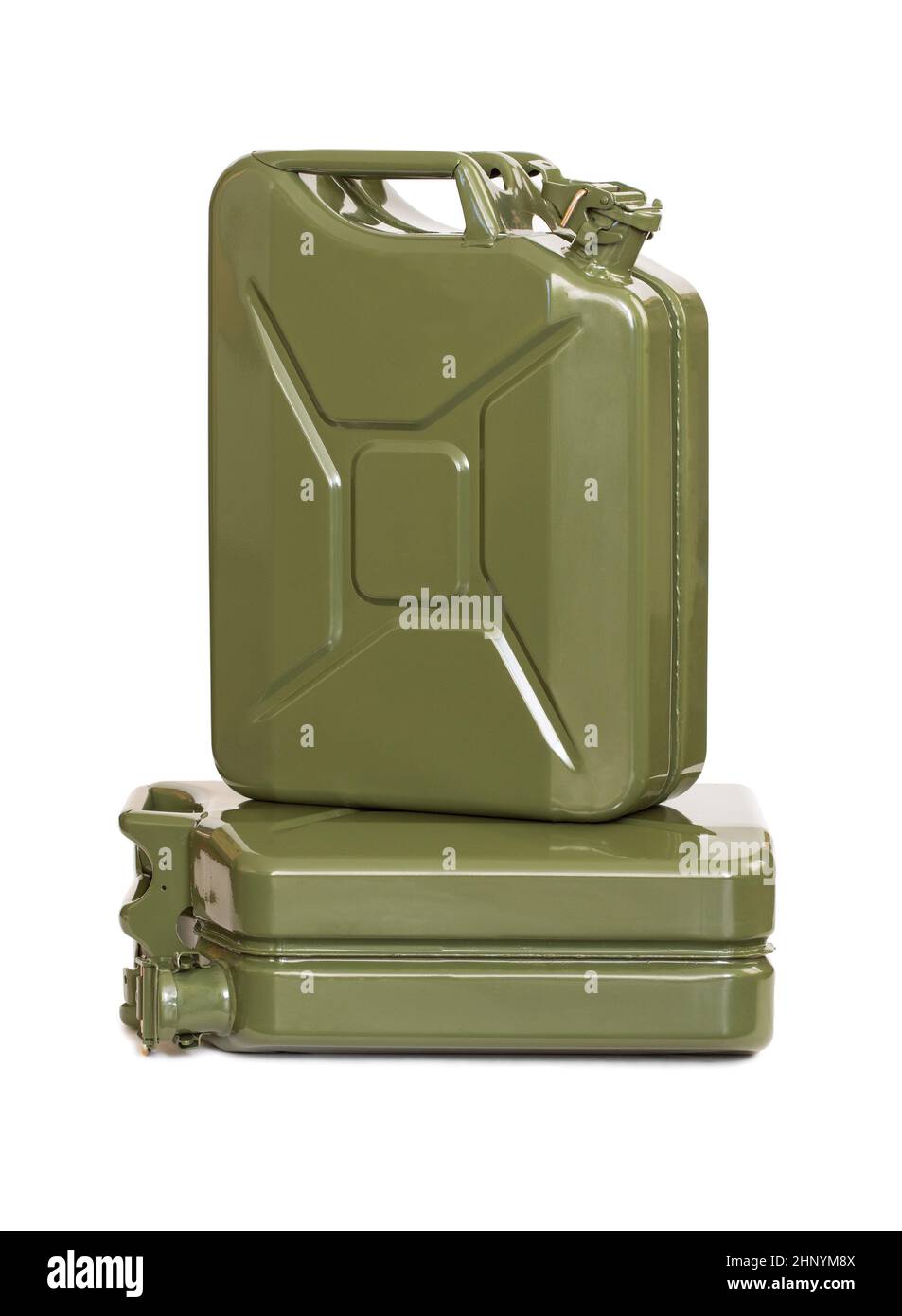 Plastic jerrycans Cut Out Stock Images & Pictures - Alamy