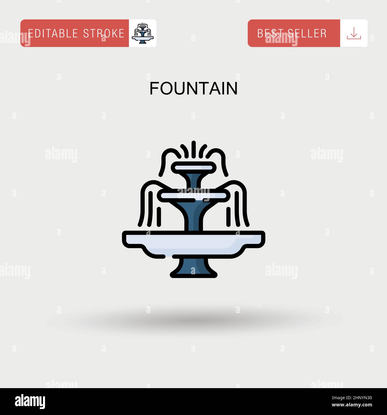 Waterfall architecture Stock Vector Images - Alamy