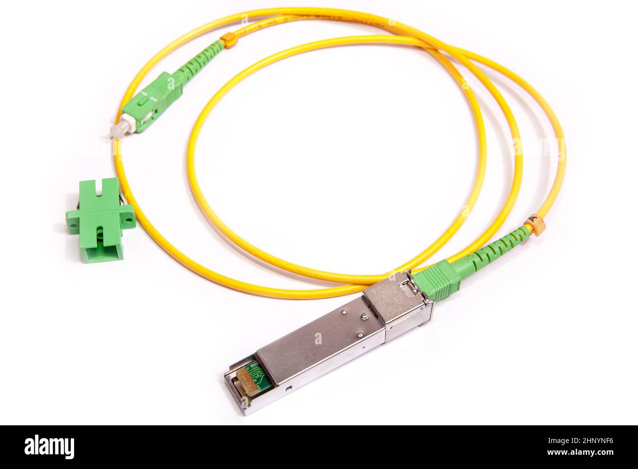 Optical gigabit SFP module for network switch Stock Photo - Alamy