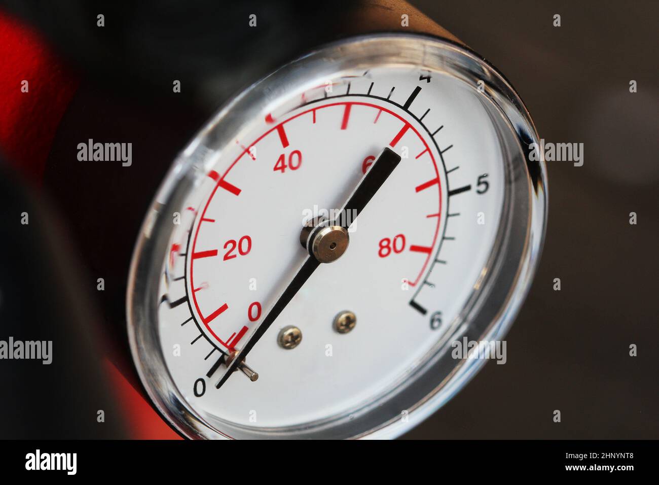 Mechanical pressure gauges. Traditional instruments for measuring ...