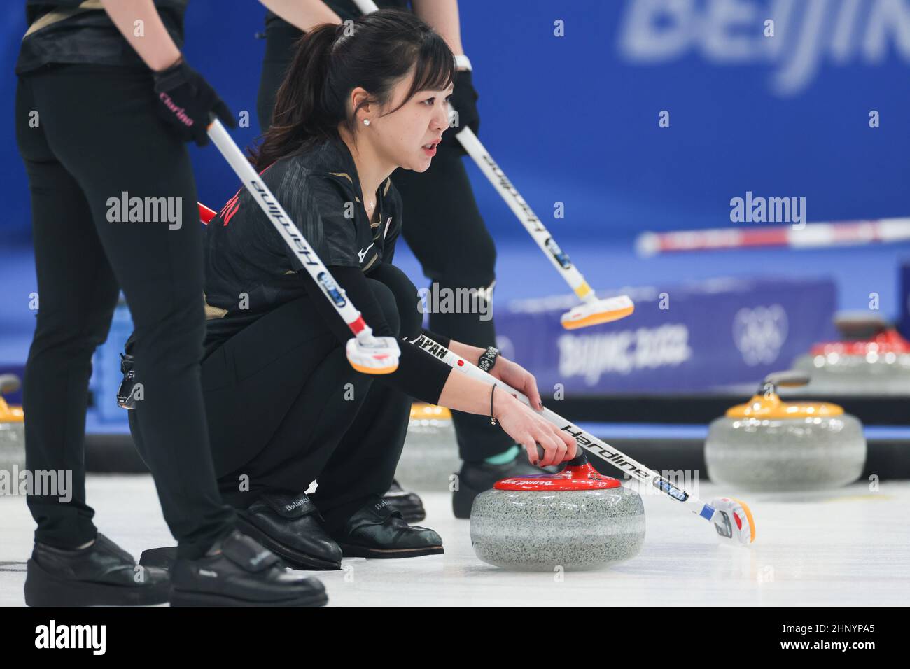Chinami Yoshida (JPN), FEBRUARY 16, 2022 - Curling : Women's Round ...