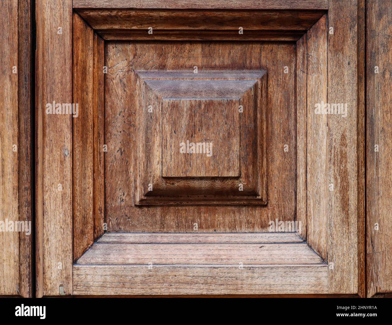 Detailed close up view on different wood surfaces showing planks logs ...