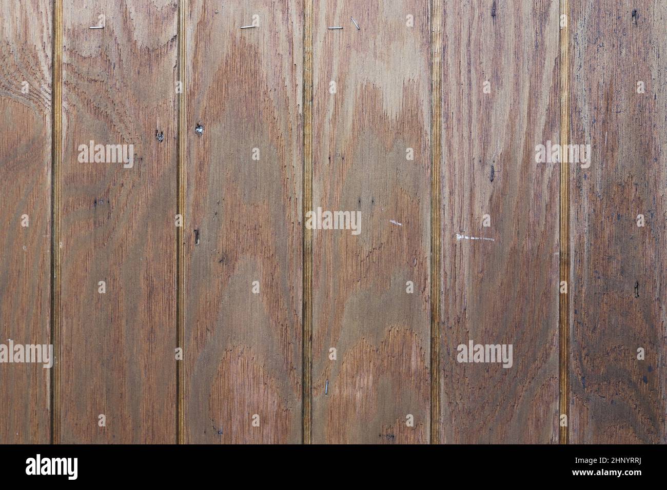 Detailed close up view on different wood surfaces showing planks logs ...