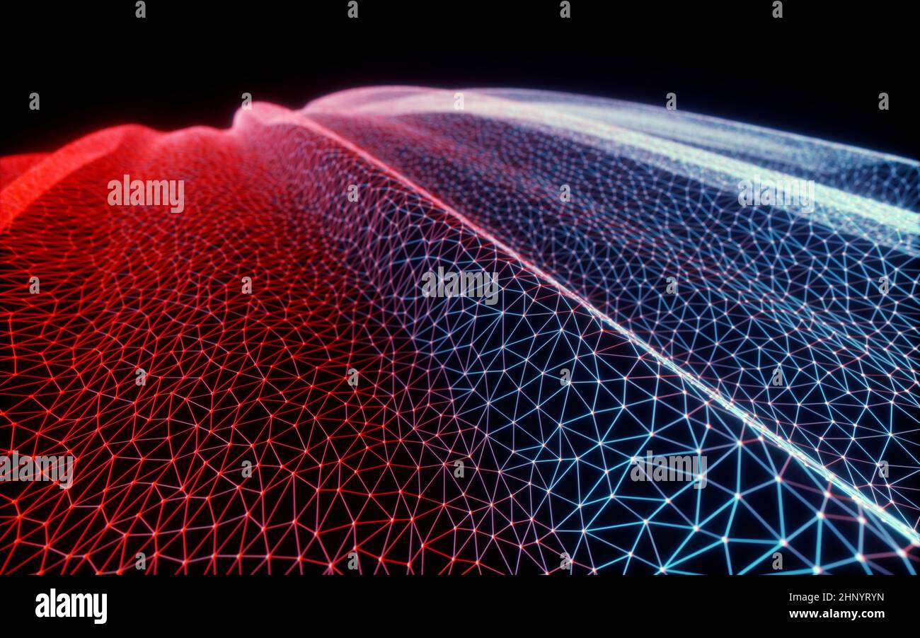 Interconnected lines hi-res stock photography and images - Alamy