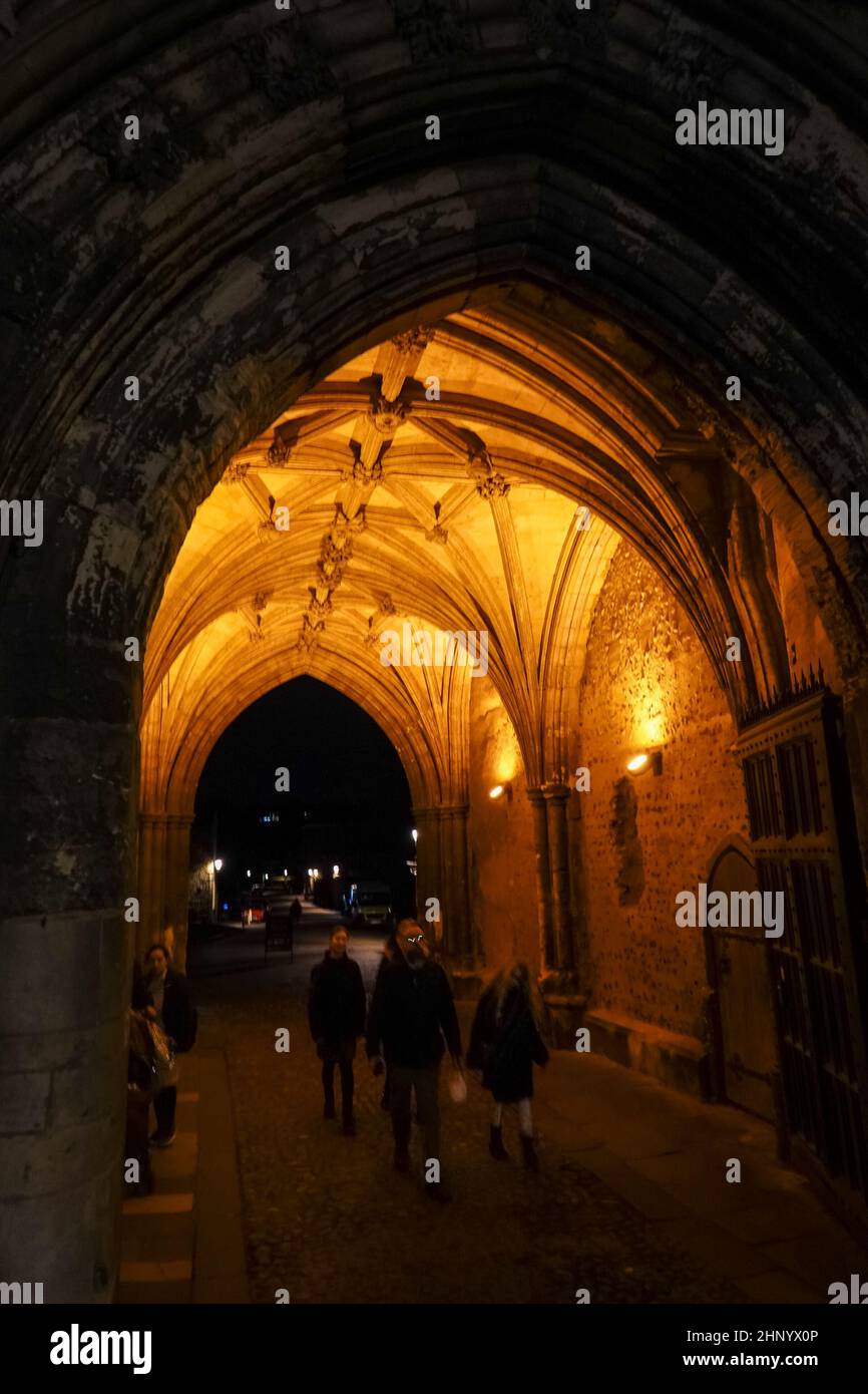 St Ethelbert Gate Stock Photo - Alamy