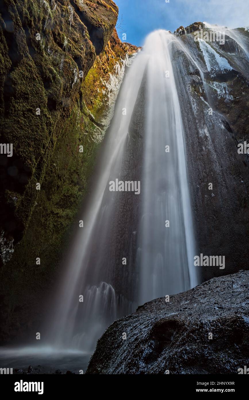 Secret waterfall hi-res stock photography and images - Alamy