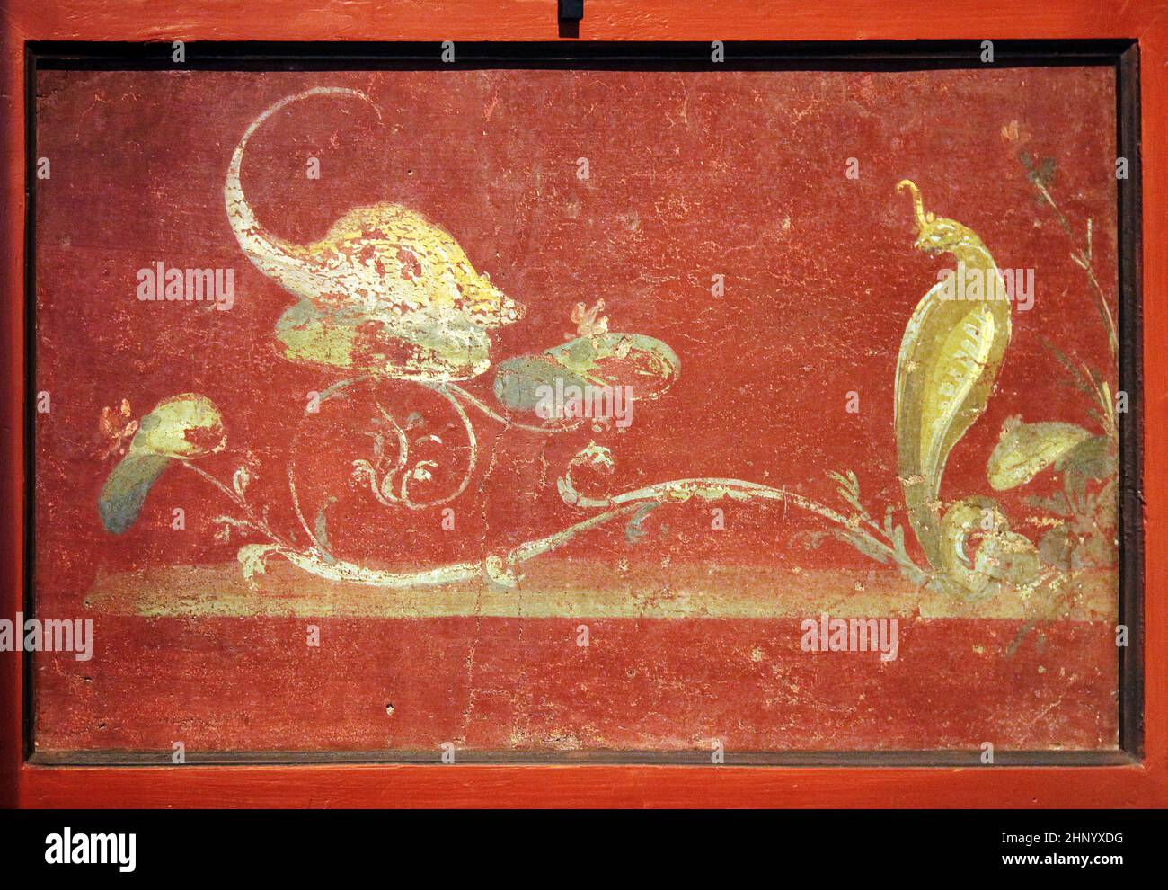 Egyptian Ceremony by Isis priests in the Temple of Isis.Worshipping ...